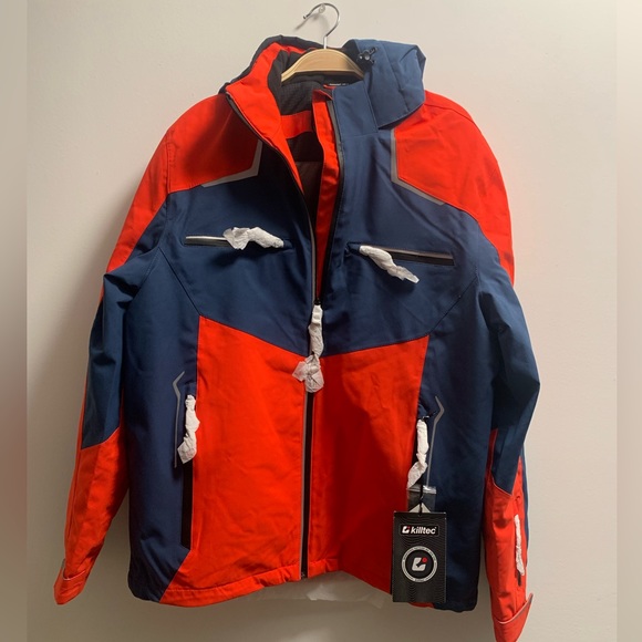 Killtec | Jackets & Coats | New Killtec Mens Ski Jacket Red And Blue ...